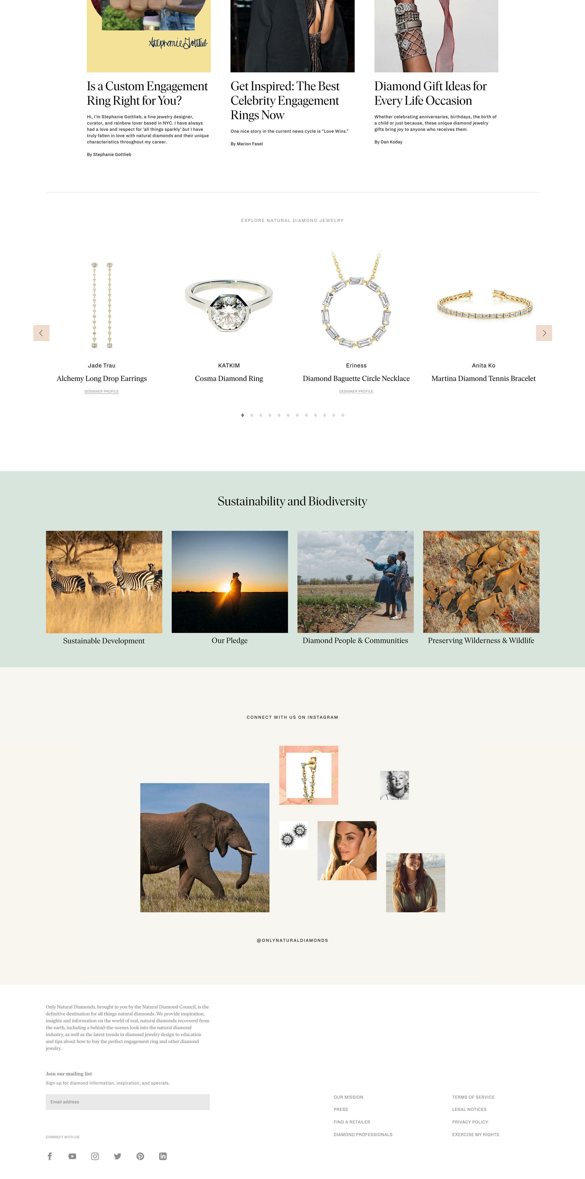 Natural Diamond Council | #1 Shopify Agency | Shopify Plus Partners